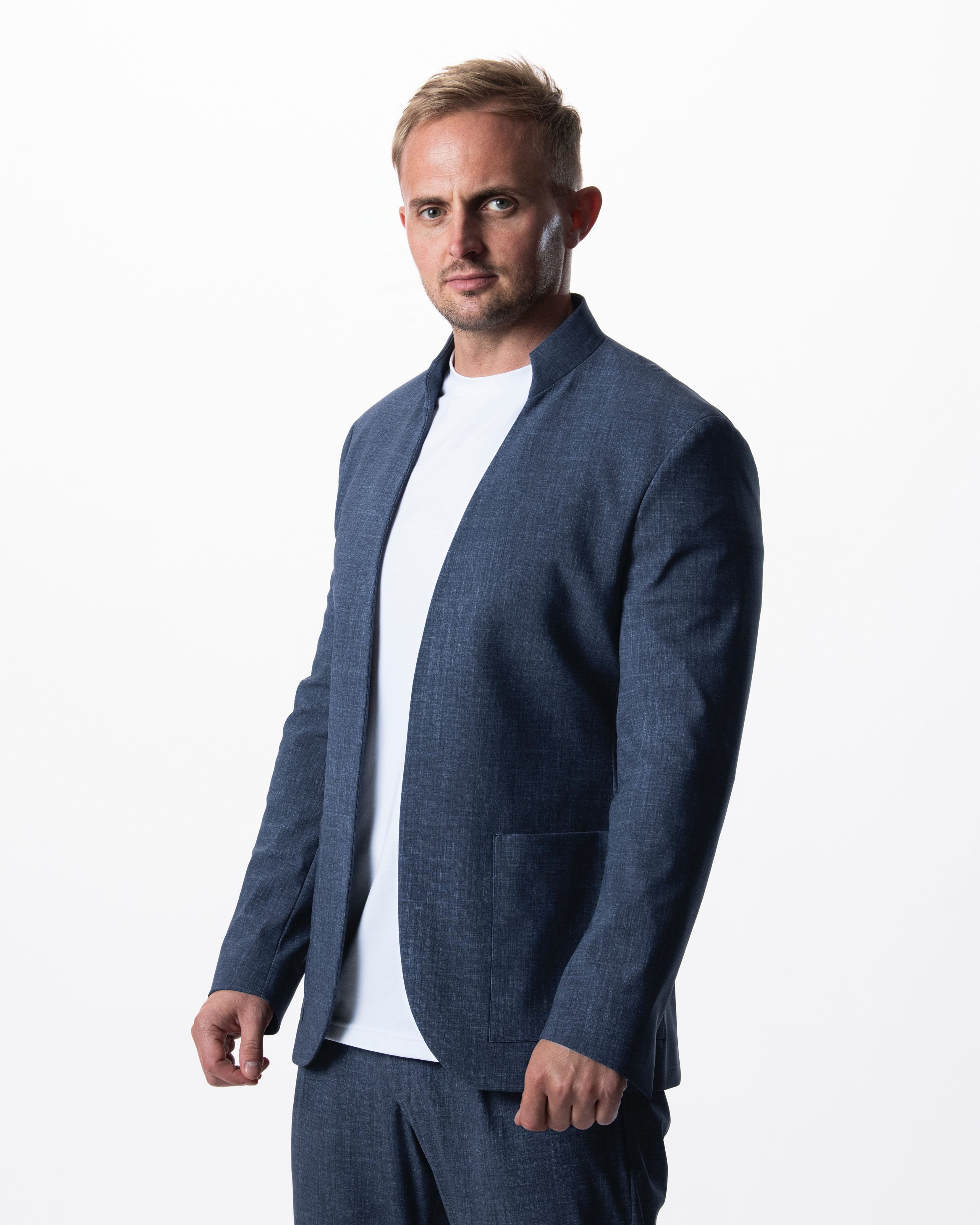 IOS JACKET clean - STEEL BLUE – IOS Clothing