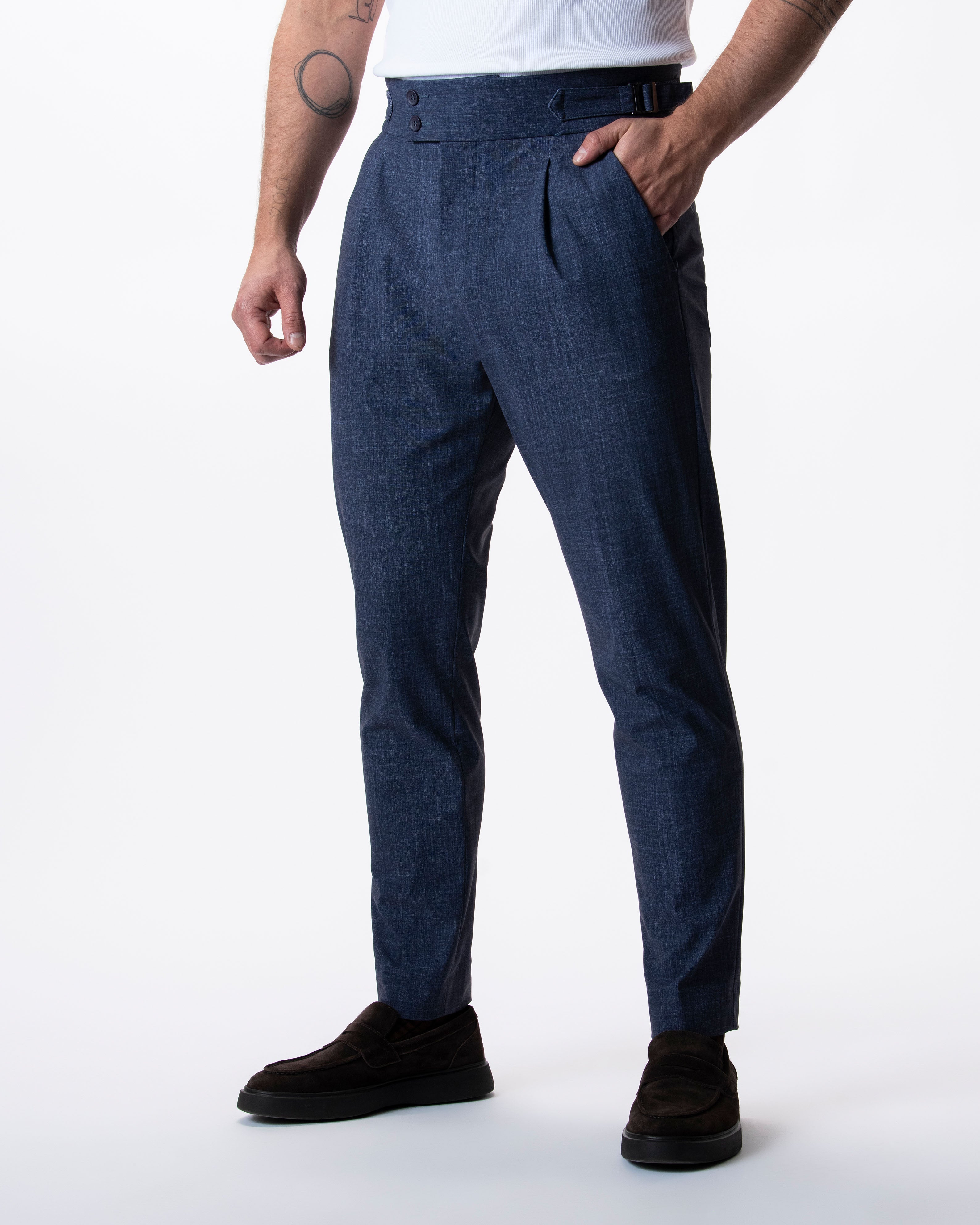 IOS PANTS italiano - STEEL BLUE – IOS Clothing