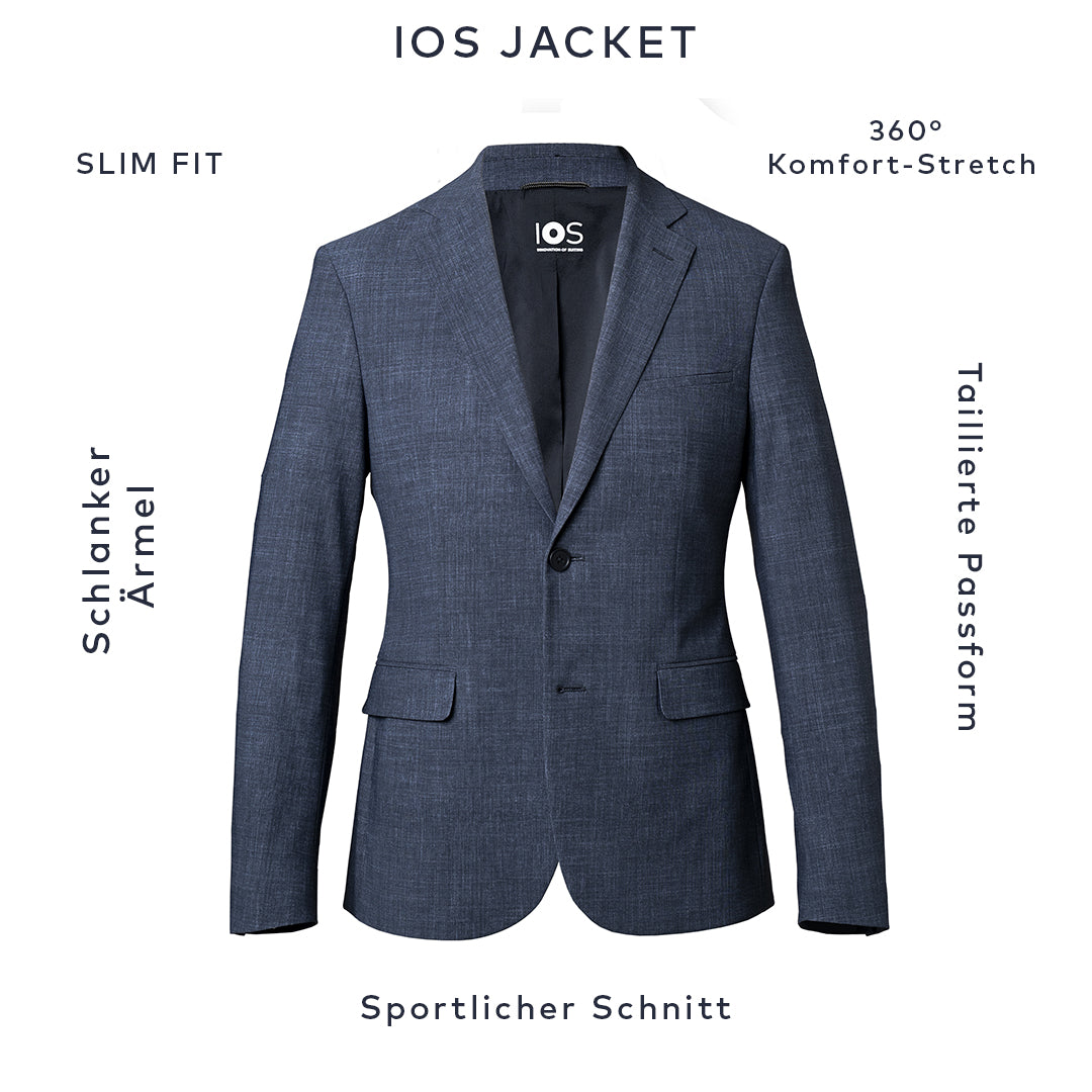 IOS JACKET - STEEL BLUE – IOS Clothing